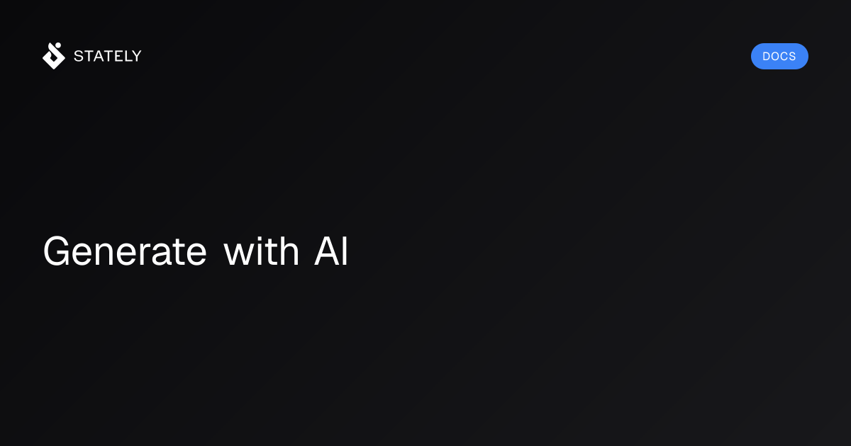 Generate with AI